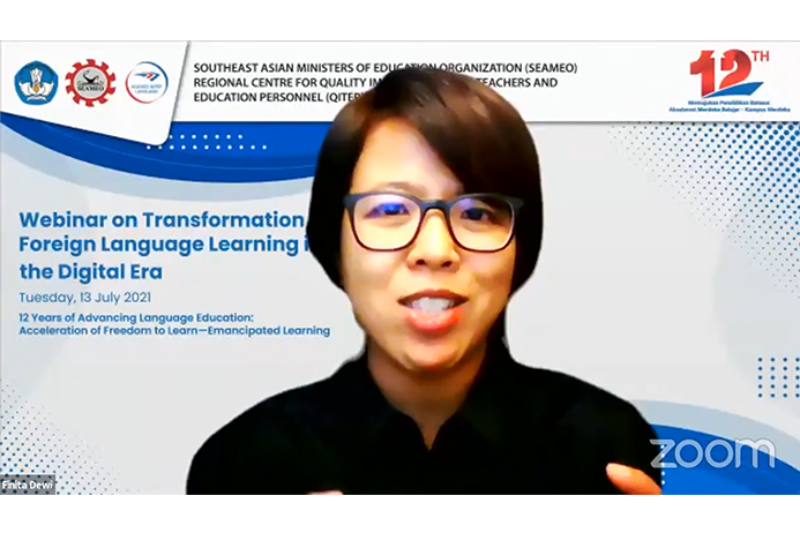 SEAQIL - Webinar on Transformation of Foreign Language Learning in the ...