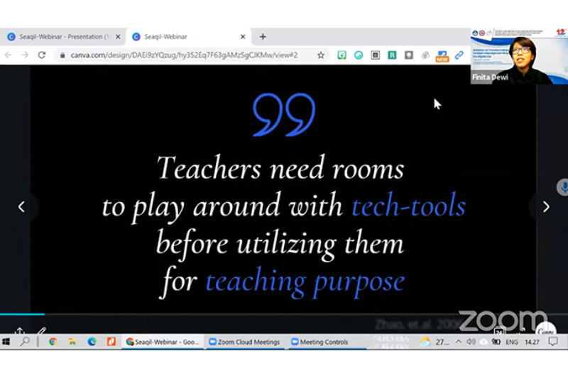 SEAQIL - Webinar on Transformation of Foreign Language Learning in the ...