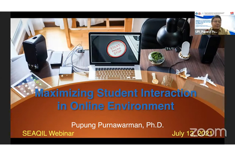SEAQIL - Webinar on Transformation of Foreign Language Learning in the ...
