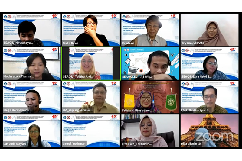 SEAQIL - Webinar on Transformation of Foreign Language Learning in the ...